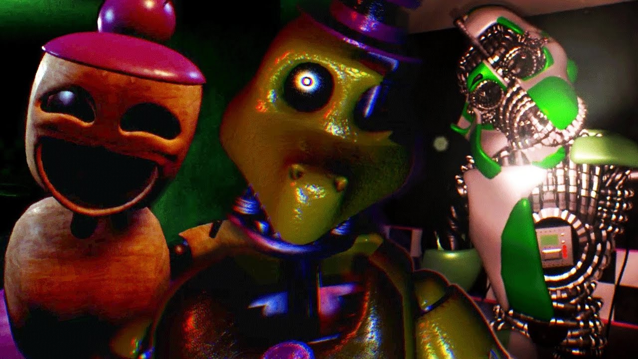 HUGE SECRET ANIMATRONIC FOUND || FNAF Empty:SpringLocked (FREE ROAM ...