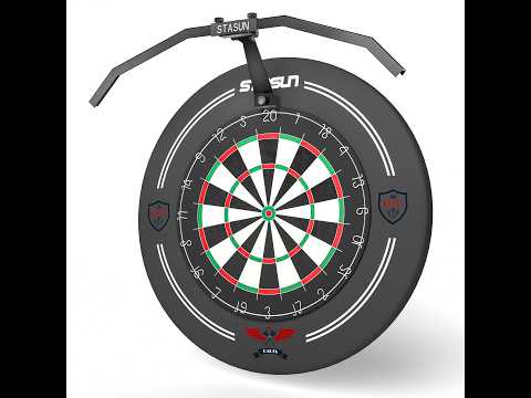 STASUN LED Dartboard Light – 120° Standard Coverage & 135° Extended Coverage