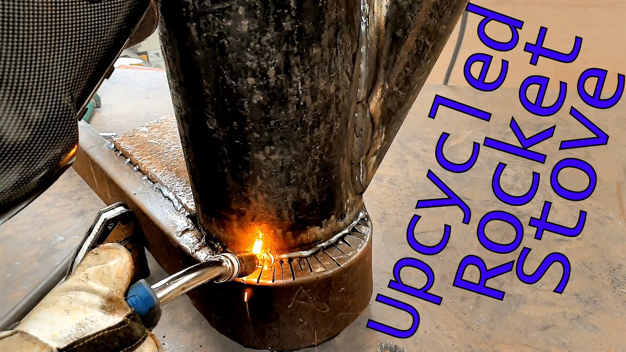 How to design and make a Rocket Stove Griddle - YouTube