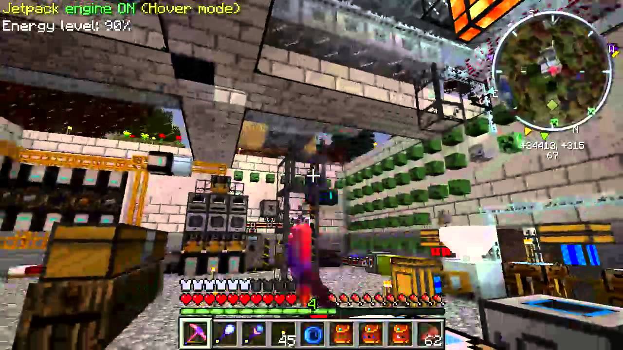 E037- MultiFarm Working - Hermitcraft FTB - YouTube