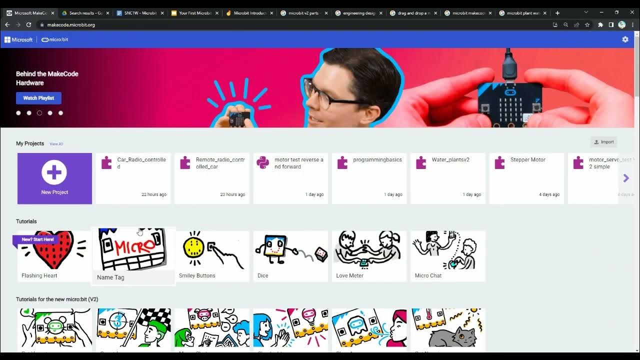 Microbit Lab 1 Snc1w Intro To Microbit Full Demo Youtube