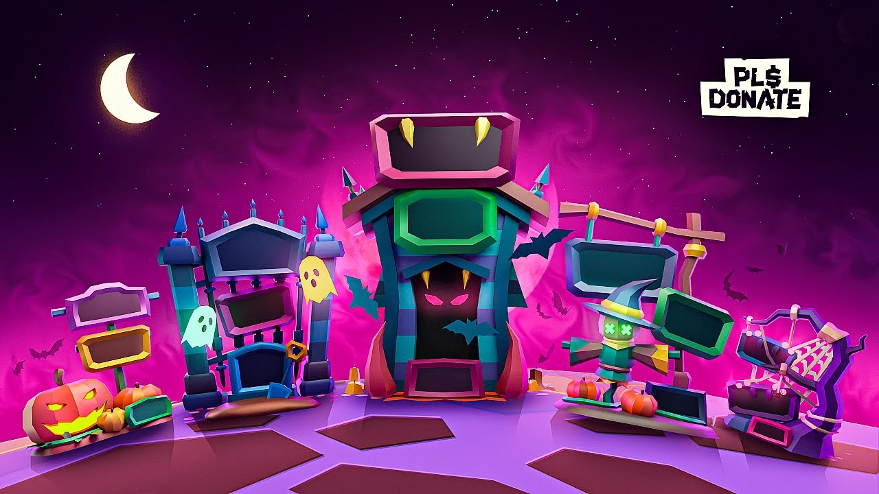PLS DONATE HALLOWEEN EVENT - YouTube