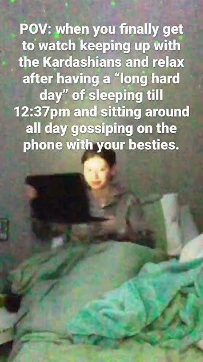 Btw the face I made was because I accidentally flicked my glasses off ...