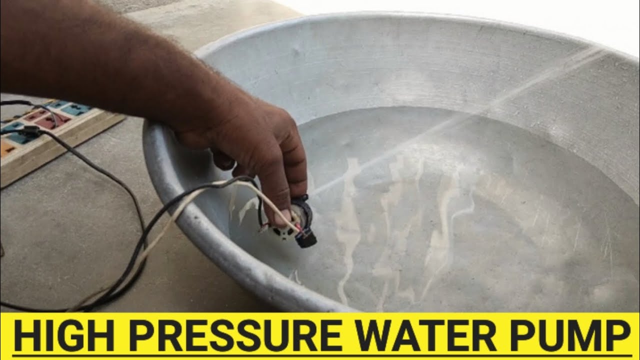 how to make high pressure water pump car wiper water💦 pump repairing # ...