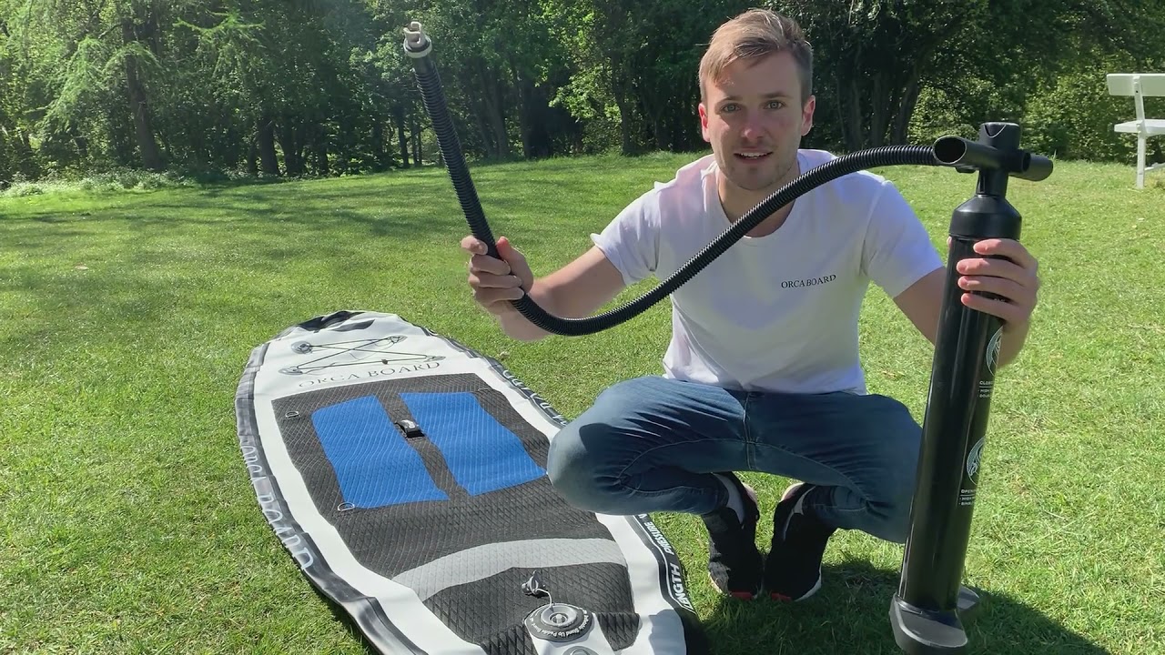 Orca Board - How to Pump Your Orca Board - YouTube