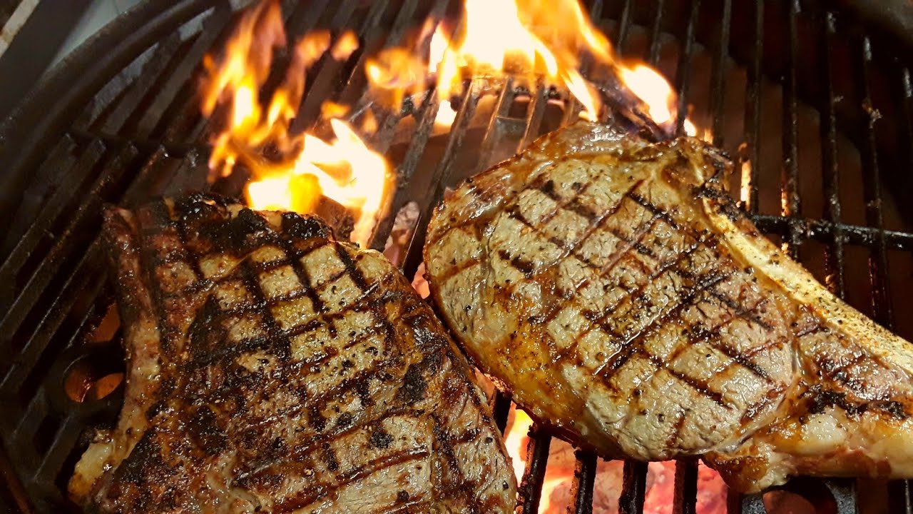 24oz bone in ribeye - YouTube