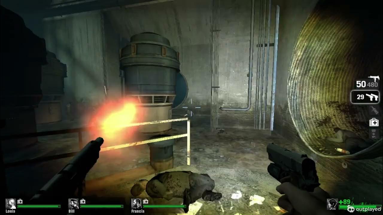 Let's Play Left 4 Dead part 3 full gameplay of Death Toll - YouTube