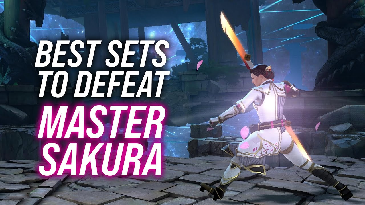 Best Sets to Beat Master Sakura (Hero 3)! 🔥 - Shadow Fight 3 - YouTube