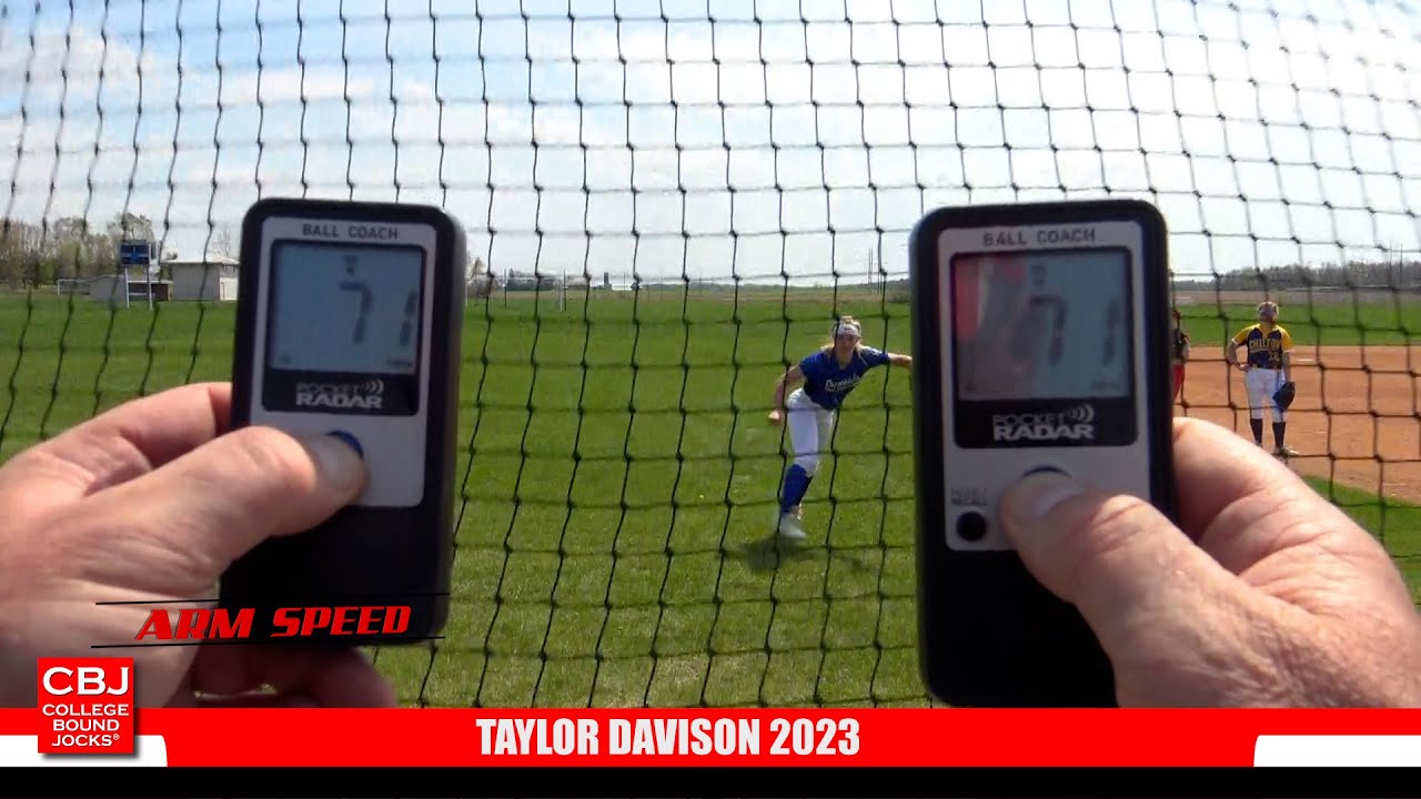 Taylor Davison 2023 Catcher - YouTube
