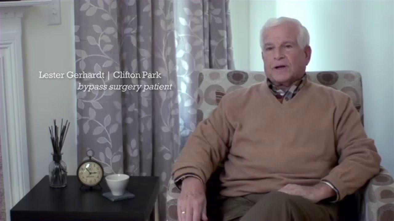 Lester Gerhardt | Clifton Park; Bypass Surgery Patient - YouTube