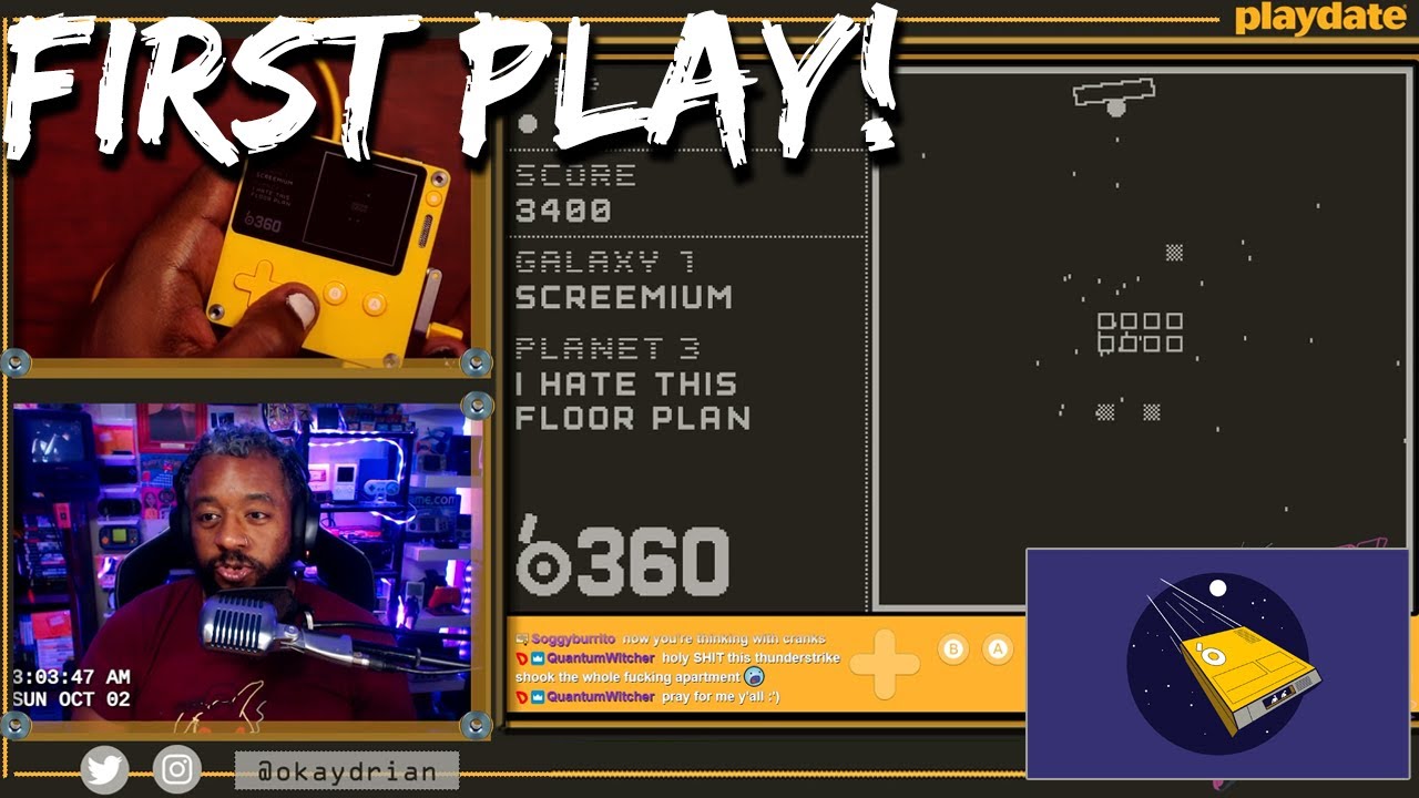 Playdate: b360 w/Okaydrian - This game must not know what I grew up on ...