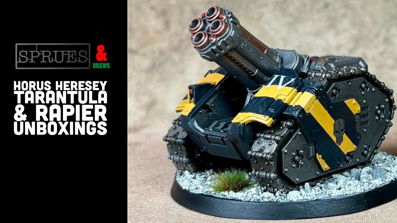 Tarantula and Rapier Battery | Unboxing and Showcase | Warhammer The ...