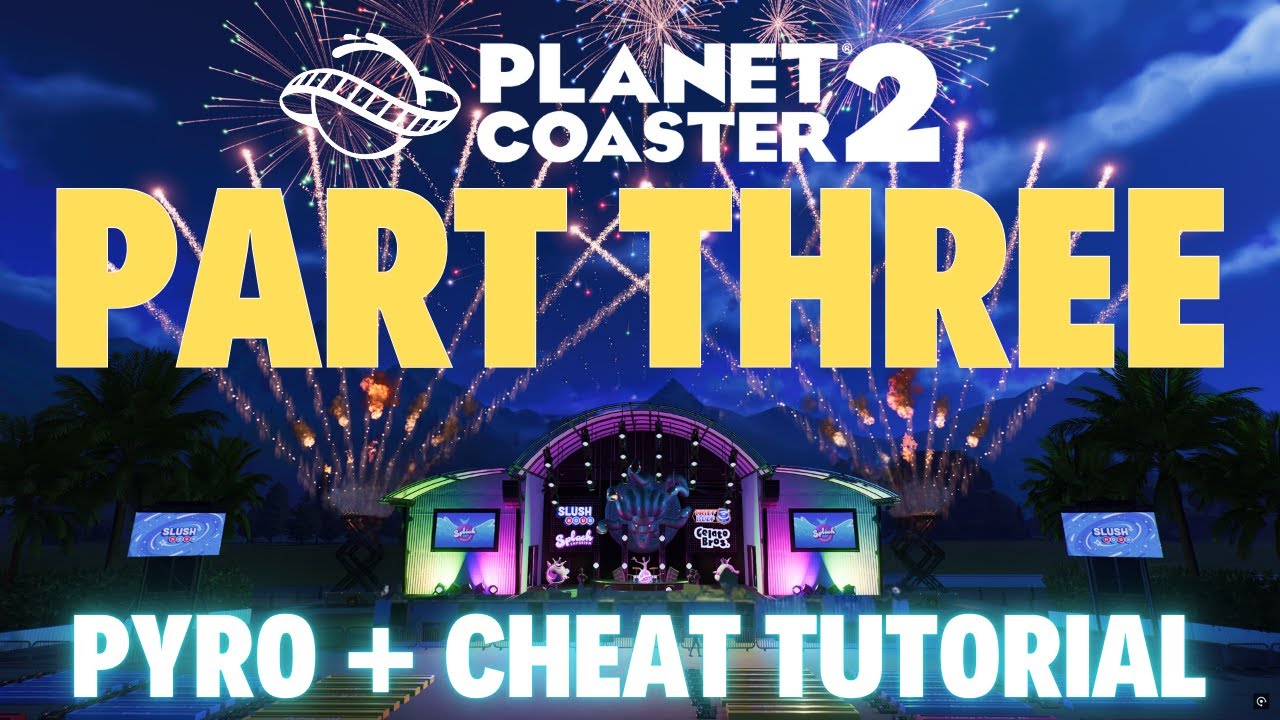 Concert Stage Full Build Planet Coaster 2 | Part 3 - YouTube