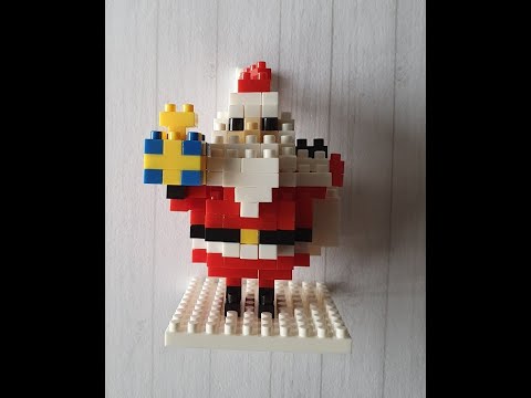 Nano blocks /Micro bricks Santa - YouTube