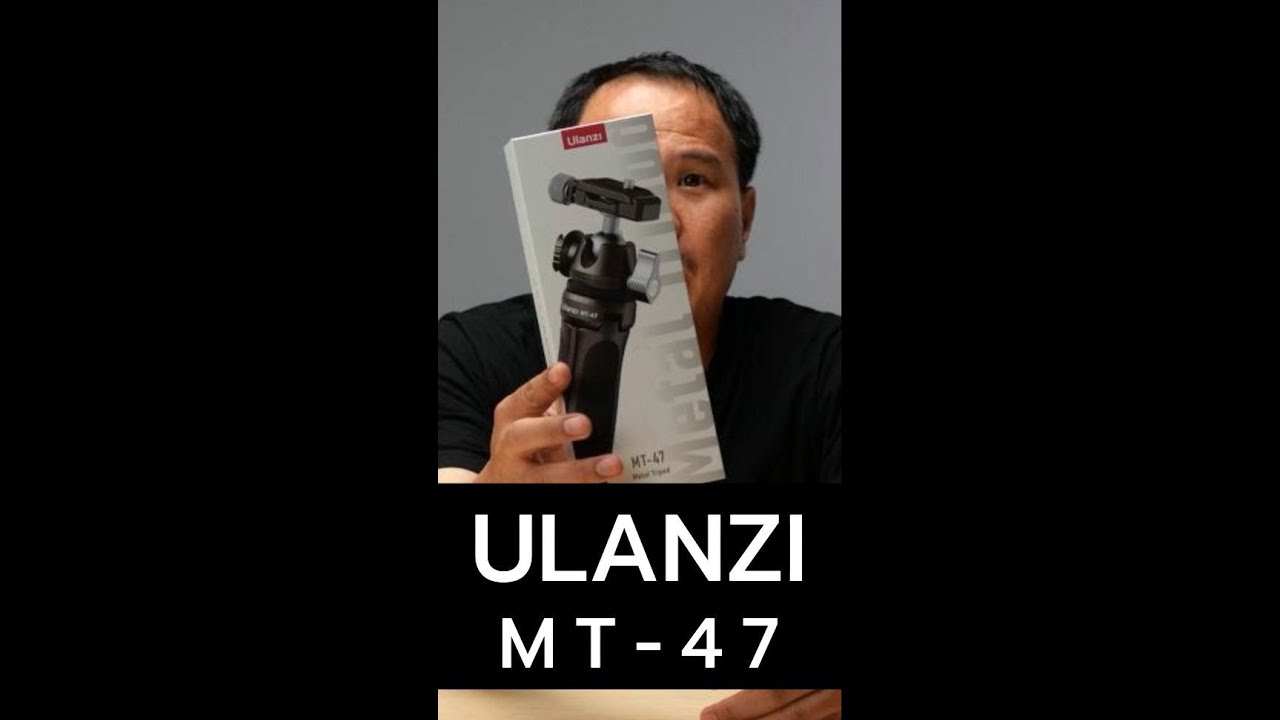 Ulanzi MT-47 Metal Vlog Tripod ขาตั้งกล้องอลูมิเนียมเกรดพรีเมี่ยม พร้อม ...