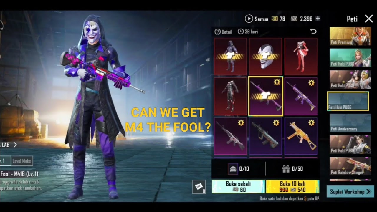 Pubg Lucky Crate Opening | The Fool M416 Crate Opening Pubg | The Fool ...