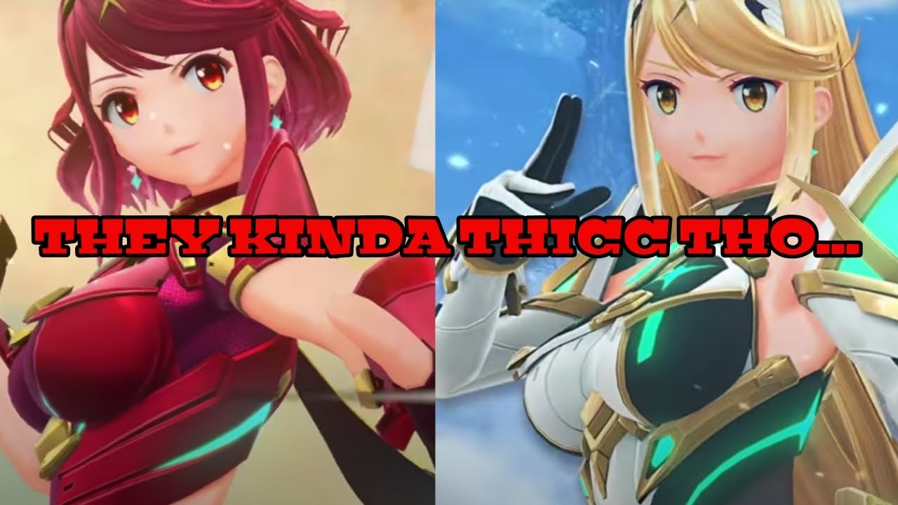 Reaction To [Pyra and Mythra] Super Smash Bros. Ultimate Reveal - THEY ...