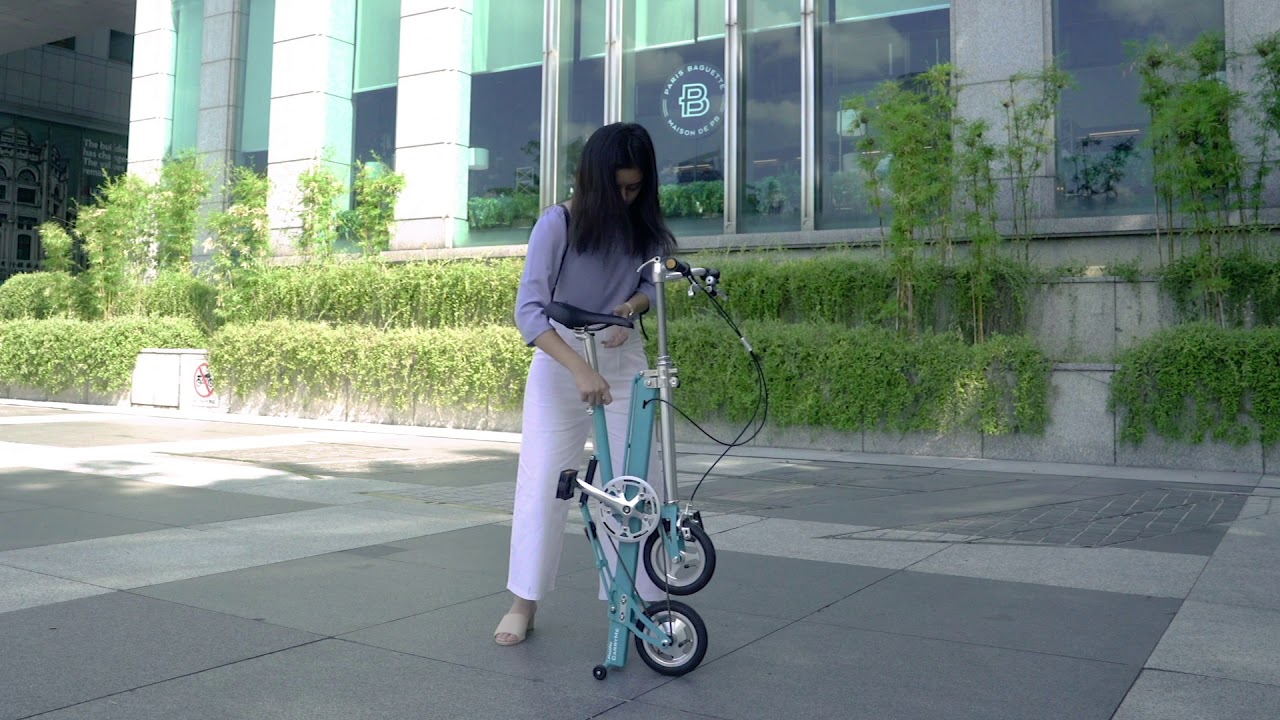 The CarryMe Compact Foldable Bike goes everywhere with you! | Mighty ...