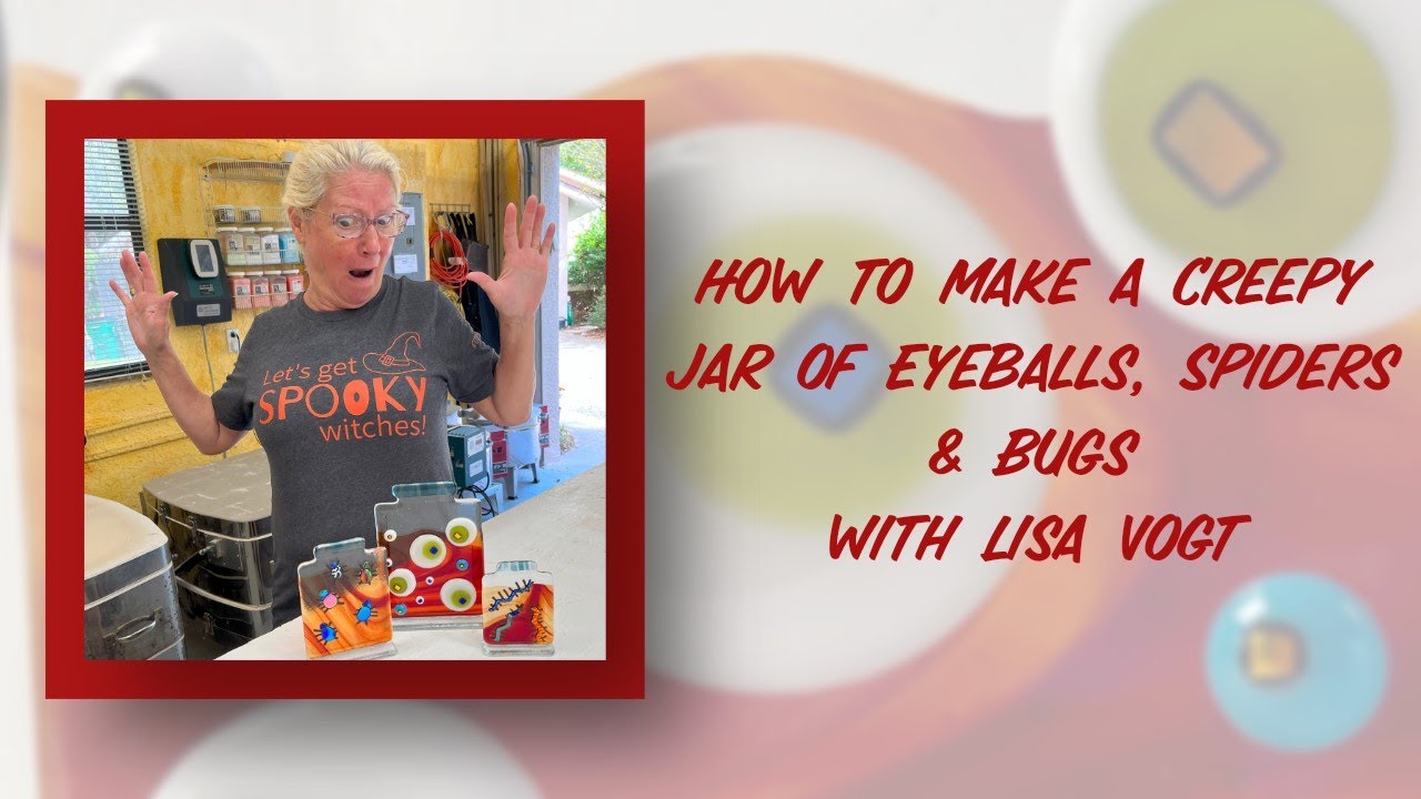 How to make a Creepy Jar of Eyeballs, Spiders and Bugs with Lisa Vogt ...