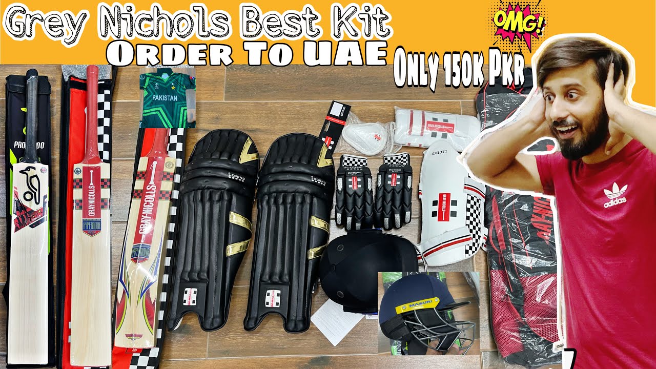 Unveiling the Ultimate Grey Nicholls Kit Bag!| Order To UAE 2023 - YouTube