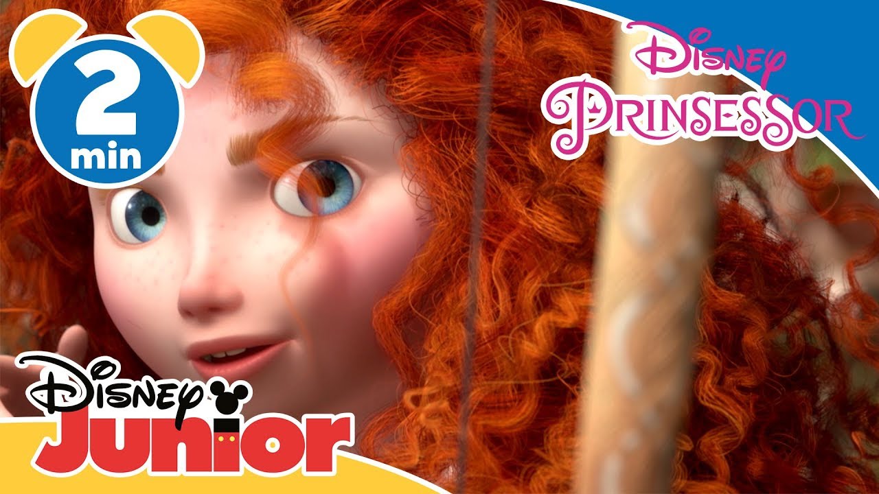 Modig | Merida tävlar 🎯- Disney Junior Sverige - YouTube