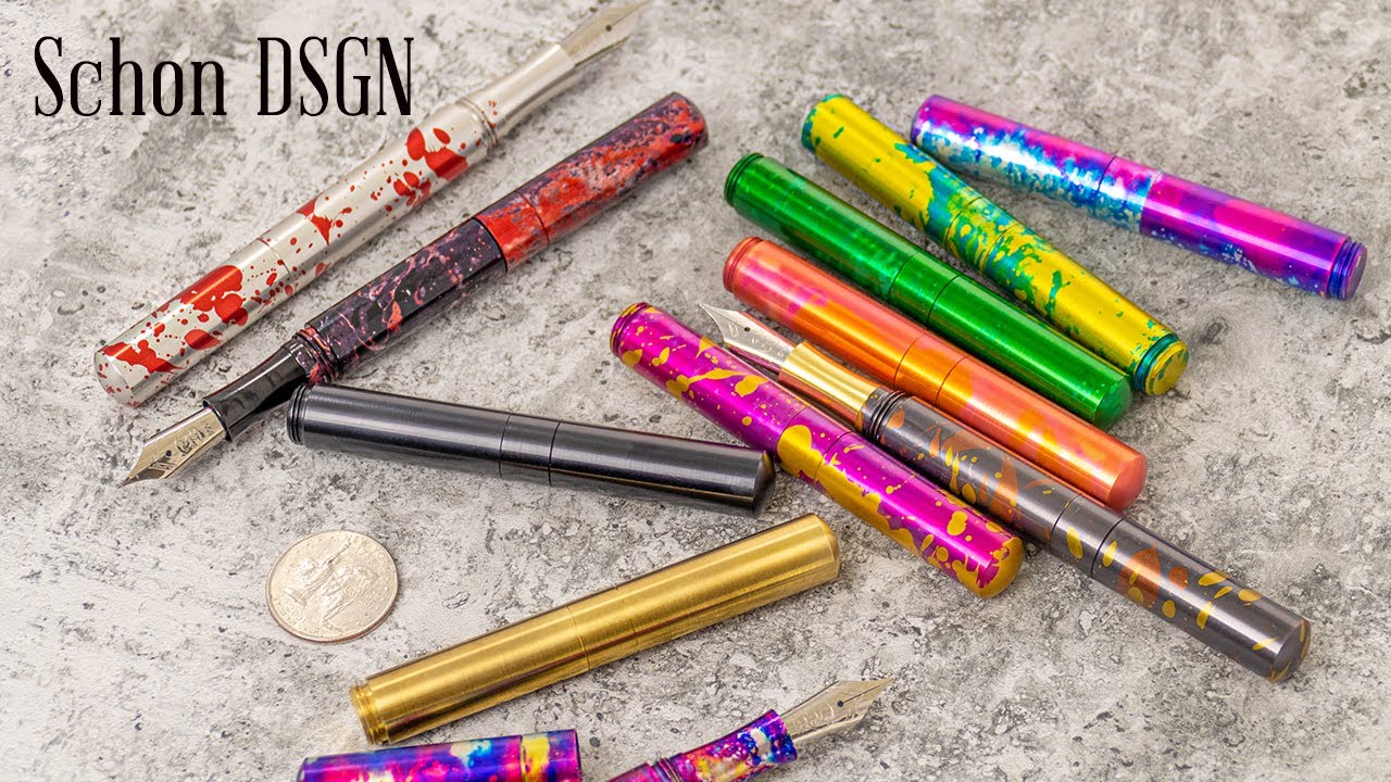 Schon DSGN Fountain Pens - YouTube