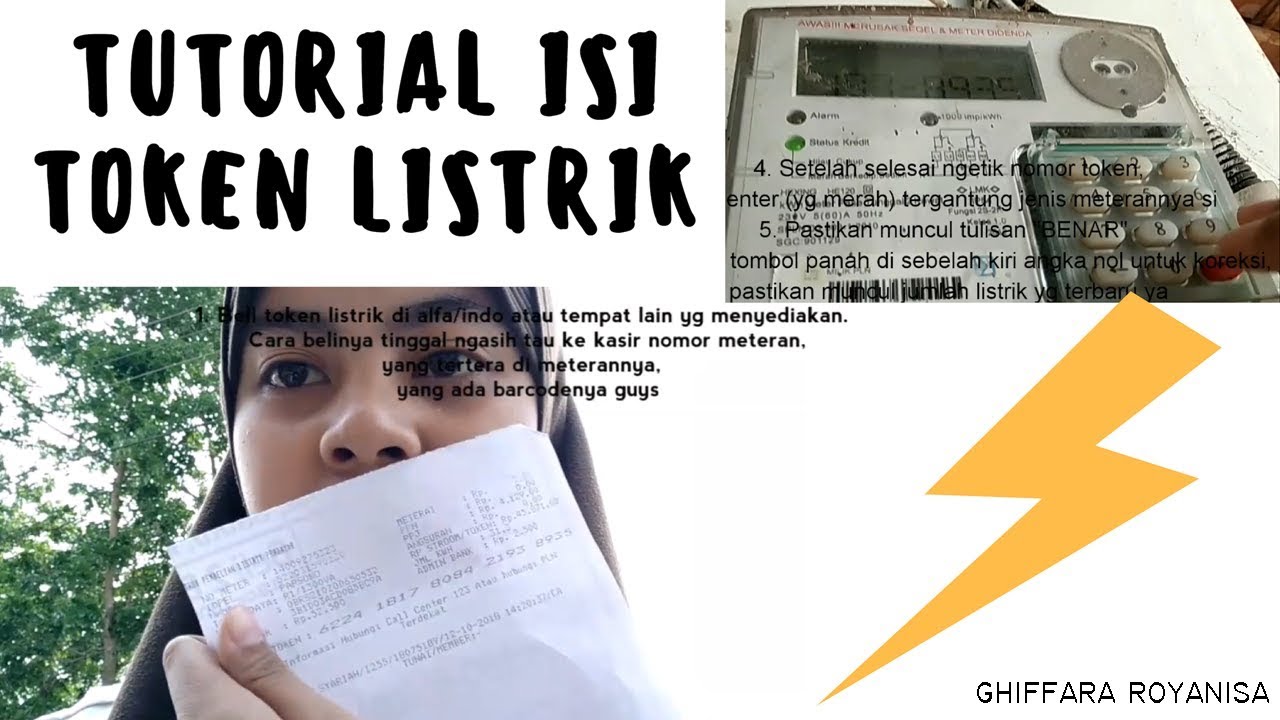 #25 || TUTORIAL ISI TOKEN LISTRIK - YouTube