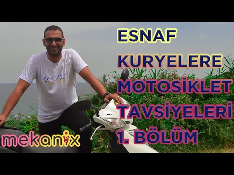 ESNAF KURYELERE TAVSİYELER 1. BÖLÜM HONDA SPACY 110 - Mekanix Adam