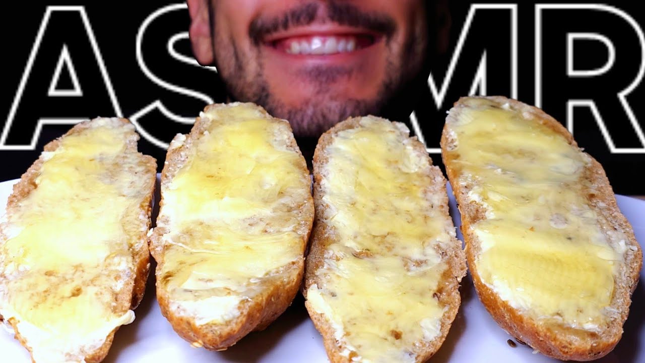 ASMR HONEY BREAD (EATING SOUNDS) NO TALKING MUKBANG - YouTube