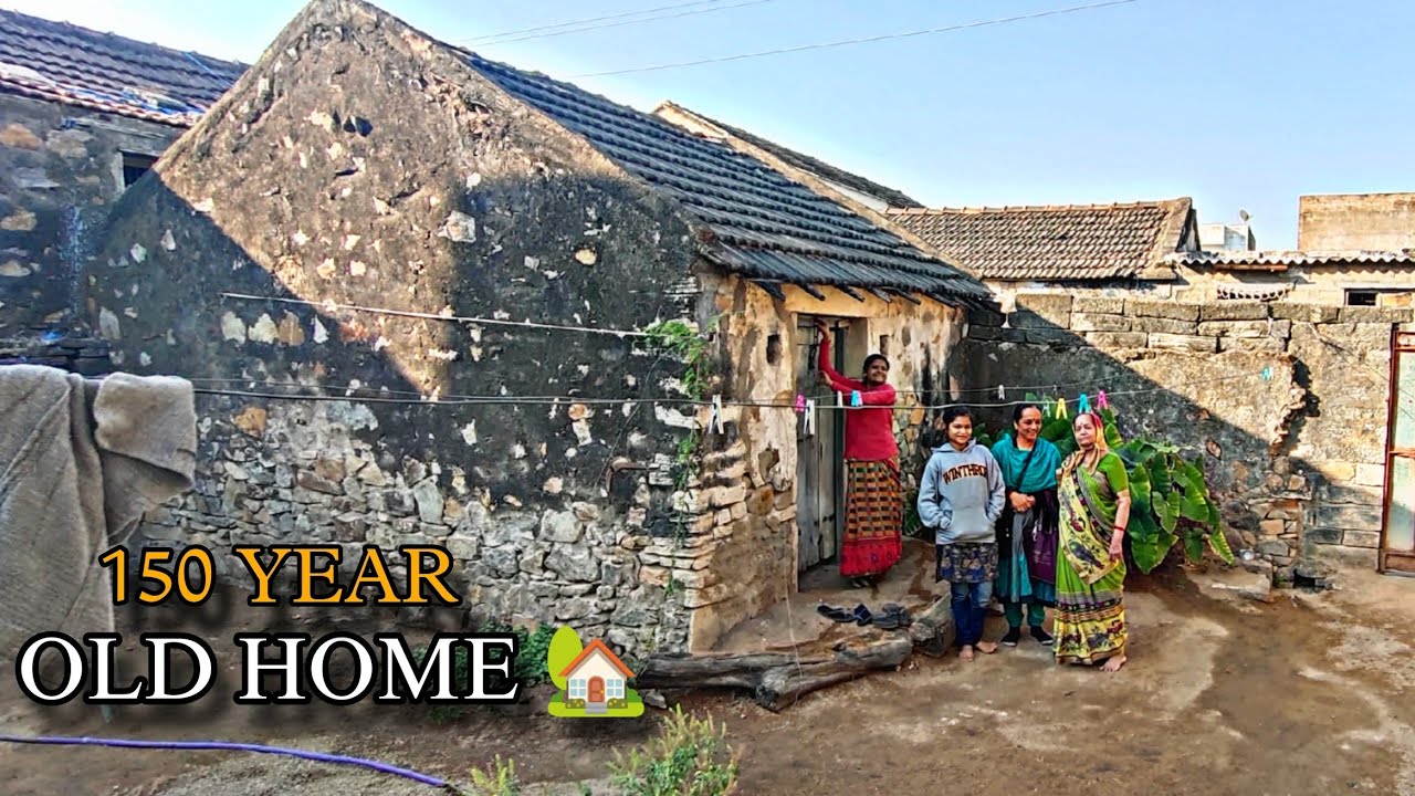 FAMILY TOUR 4 🏡 | પરદાદા નુ જુનું ઘર | 150 YEAR OLD HOME 🏡 | JAYMEEN ...