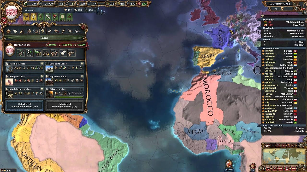 Ottoderp With A Side Of Derp Sauce [2] Morocco EU4 Multiplayer w/Fans ...