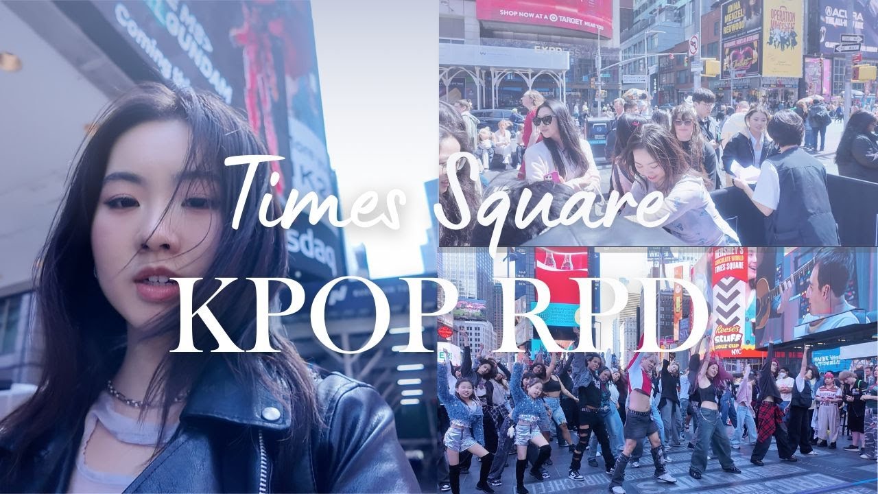 nyc vlog | kpop rpd in times square & other side quests - YouTube