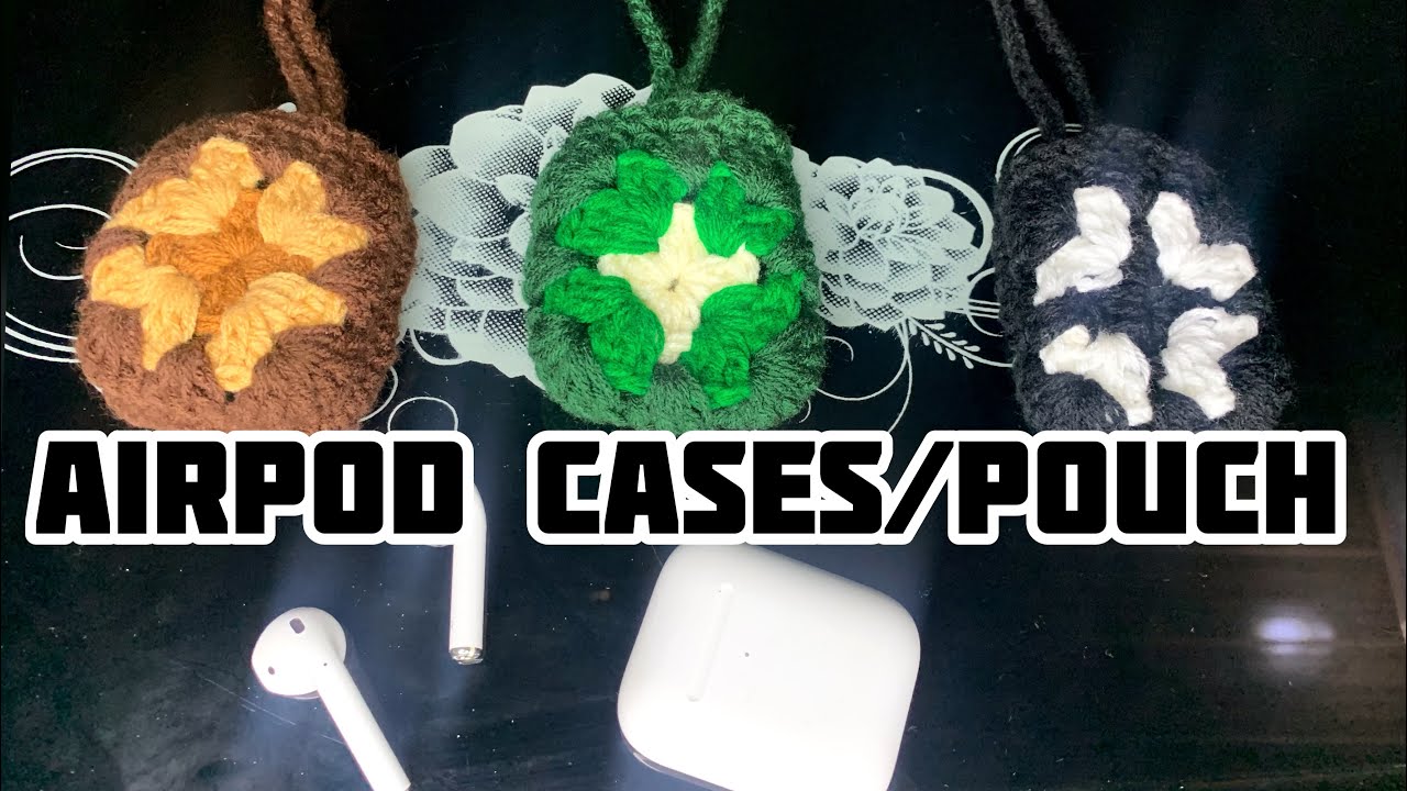 Crochet airpod cases|Easy airpod pouch - YouTube