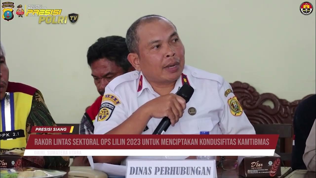 Polres Dairi Gelar Rakor Lintas Sektoral Dalam Rangka Operasi Lilin