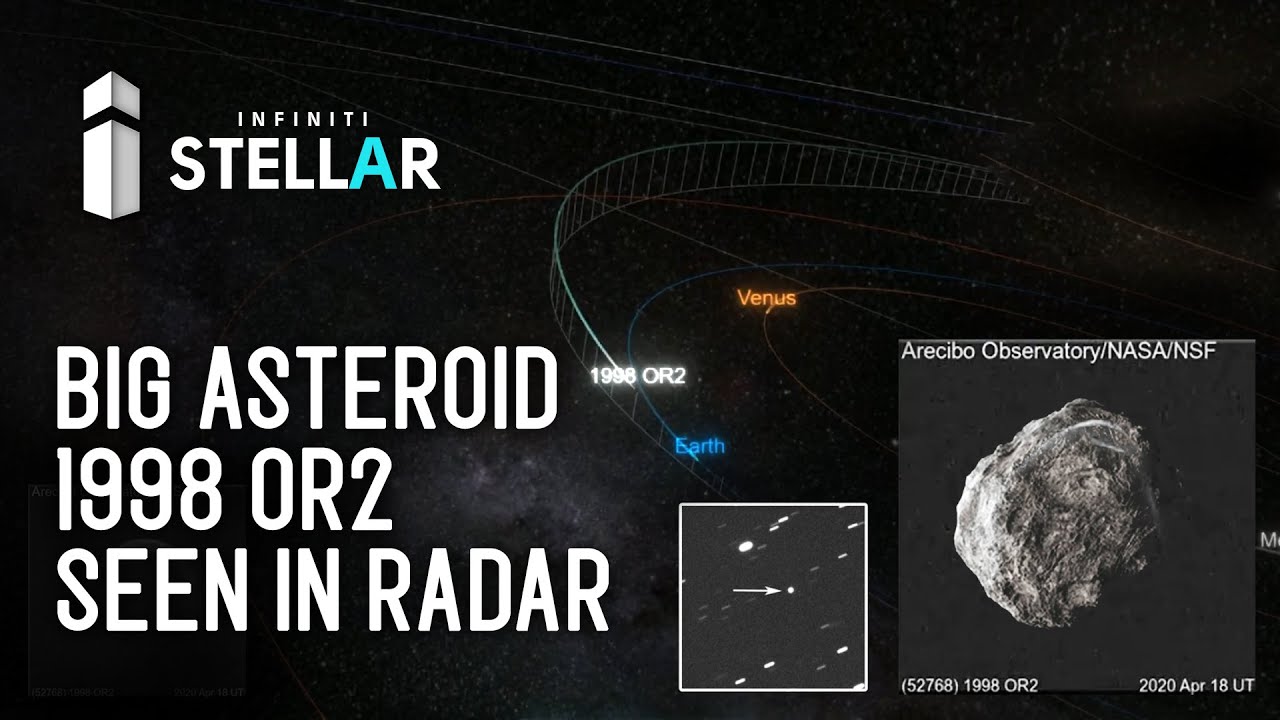 Big asteroid 1998 OR2 seen in radar imagery ahead of fly-by | Infiniti ...