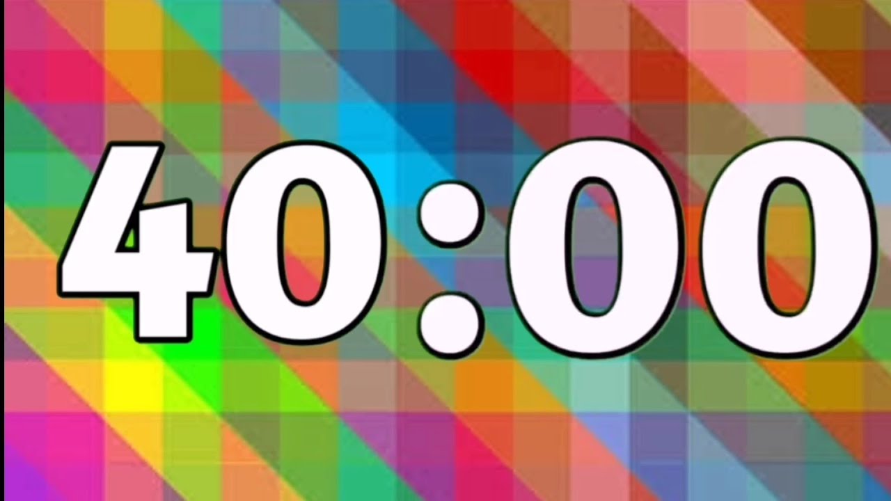 40 Minute Timer - YouTube