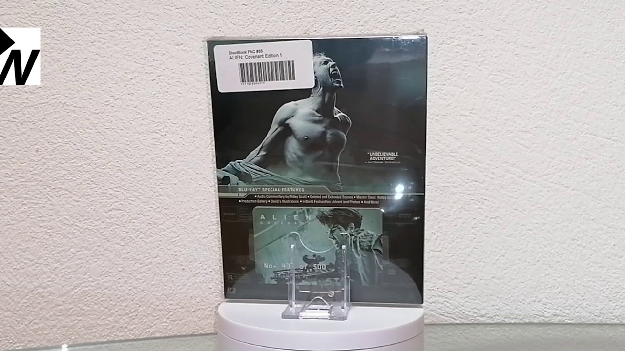 Alien Covenant Filmarena Fullslip Exclusive Steelbook - YouTube