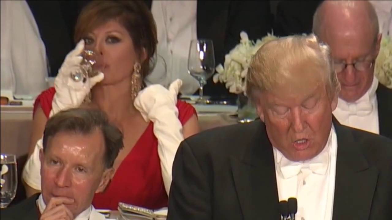Hot Lady at Al Smith Dinner 2016 with Hillary & Trump. She is Maria ...
