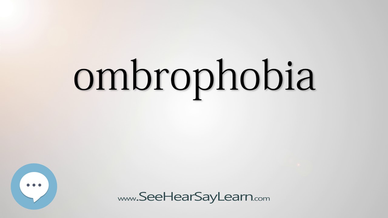 ombrophobia - Smart & Obscure English Words Defined 👁️🔊🗣🧠 - YouTube