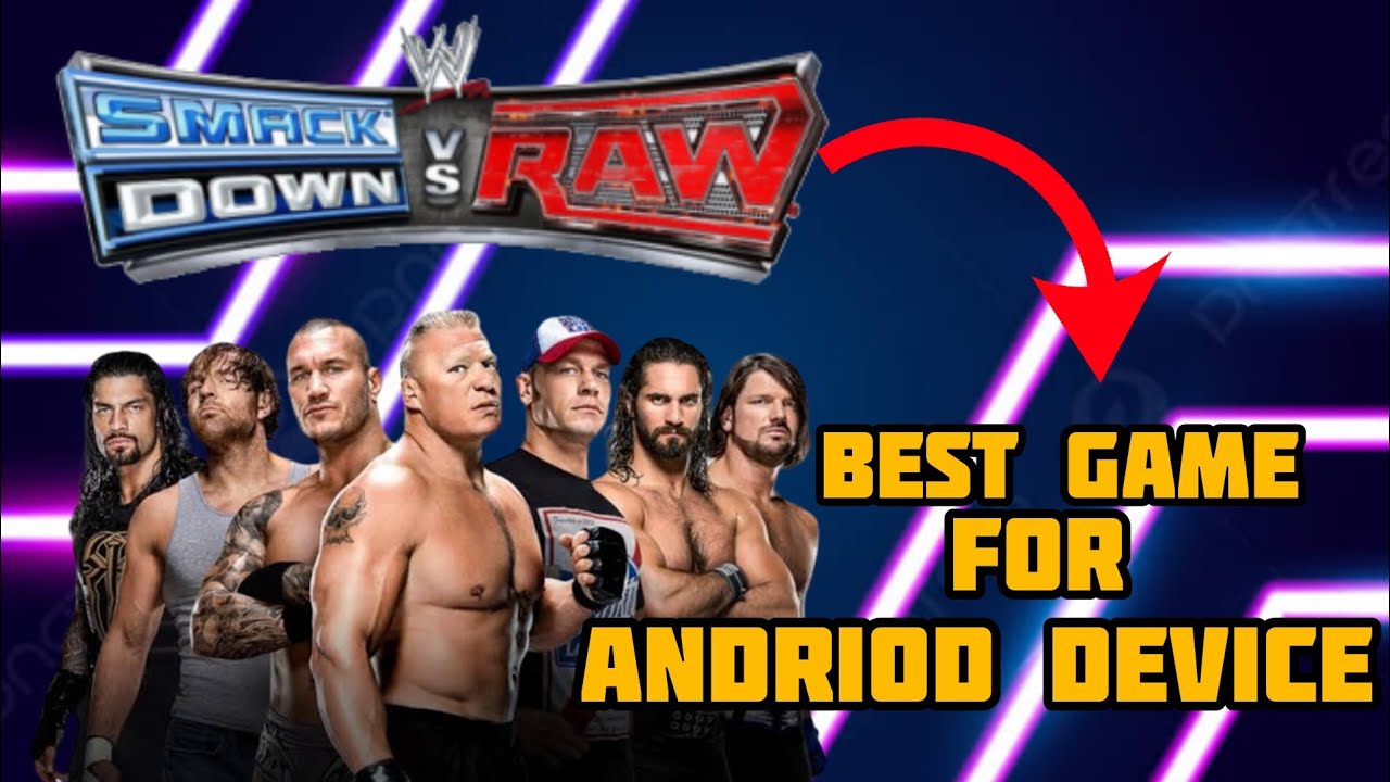 HOW TO PLAY WWE SMACKDOWN VS RAW GAME ON ANDROID MOBILE 🔥 ️ - YouTube