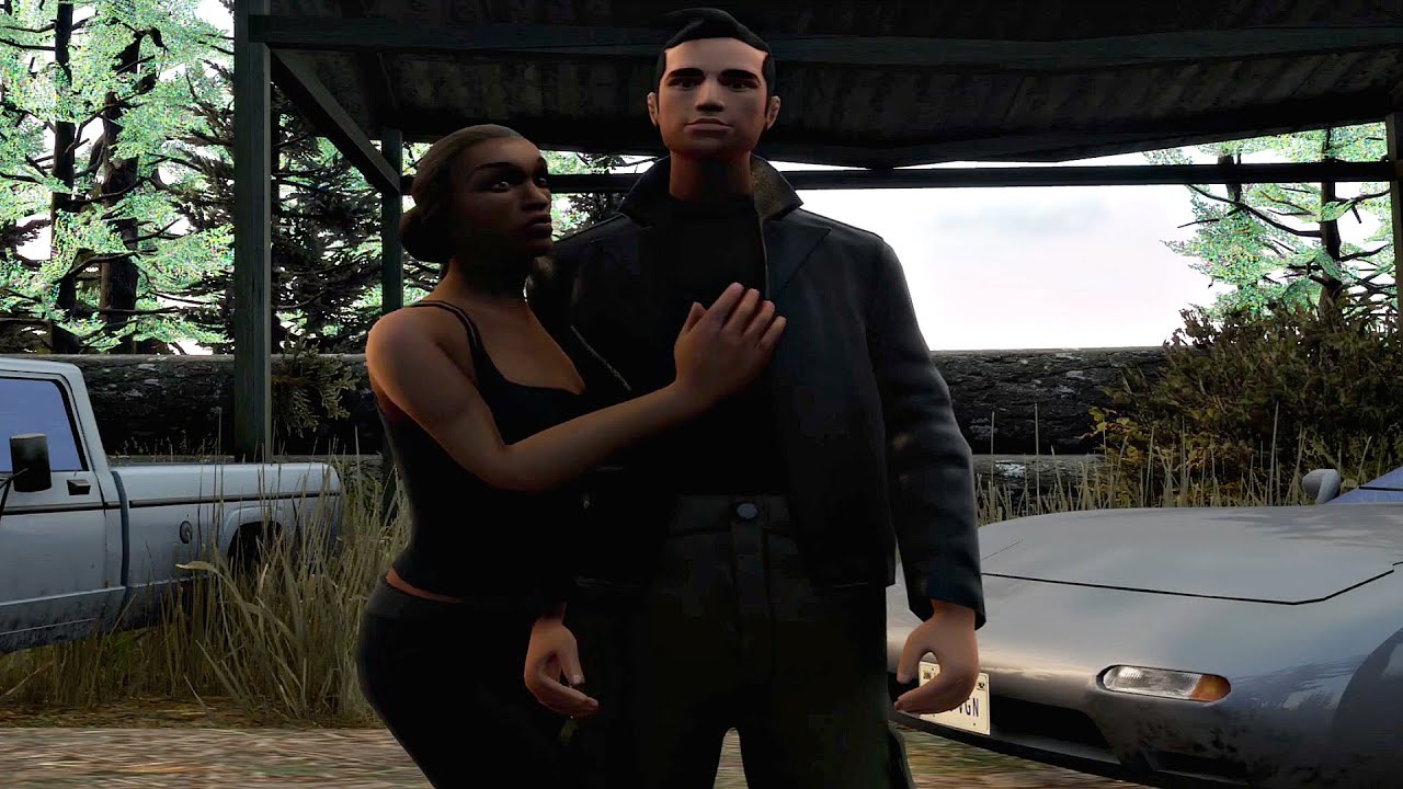 All Claude From GTA 3 Scenes In GTA San Andreas The Definitive Edition ...