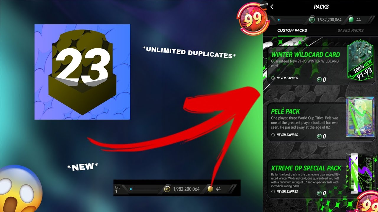HOW TO GET *FREE MOD* IN MADFUT 23 *UNLIMITED DUPLICATES* AND CUSTOM ...
