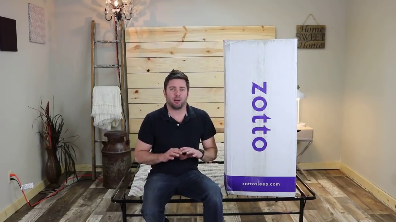 Zotto Mattress Unboxing & 1st Impression - YouTube