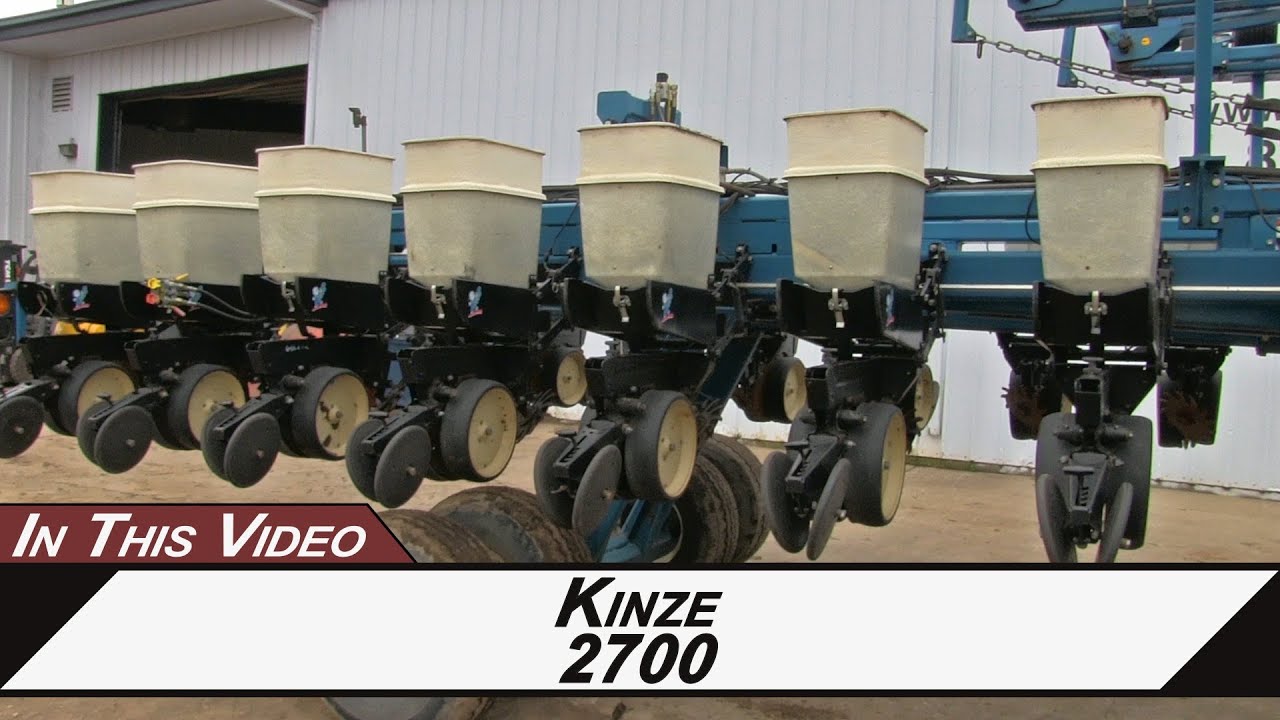 1997 Kinze 2700, 24R30, Front Fold, Drawbar, Finger Metering Sold on ...