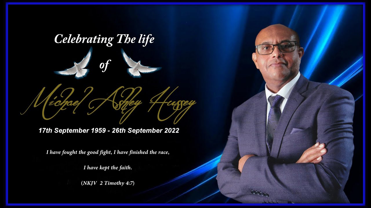 Celebrating the life of Michael A Hussey - YouTube