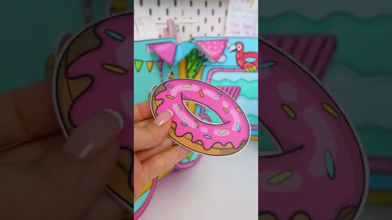 Paper crafts to make at home Swimming pool - YouTube