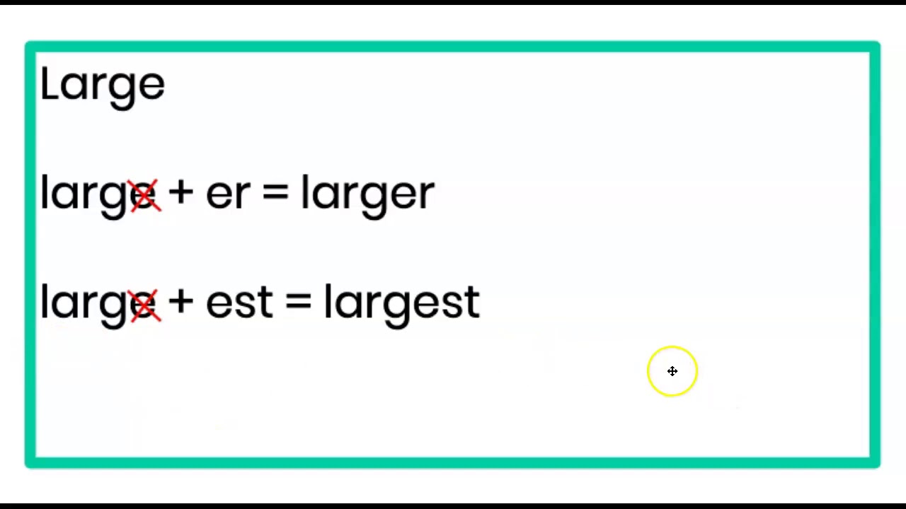 Adding Er Est Drop The E Rule YouTube adding-er-est-drop-the-e-rule-youtube
