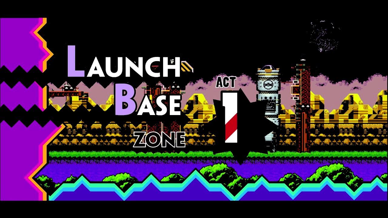 Sonic Hysteria Launch Base Act 1 Unsued Night Version Youtube