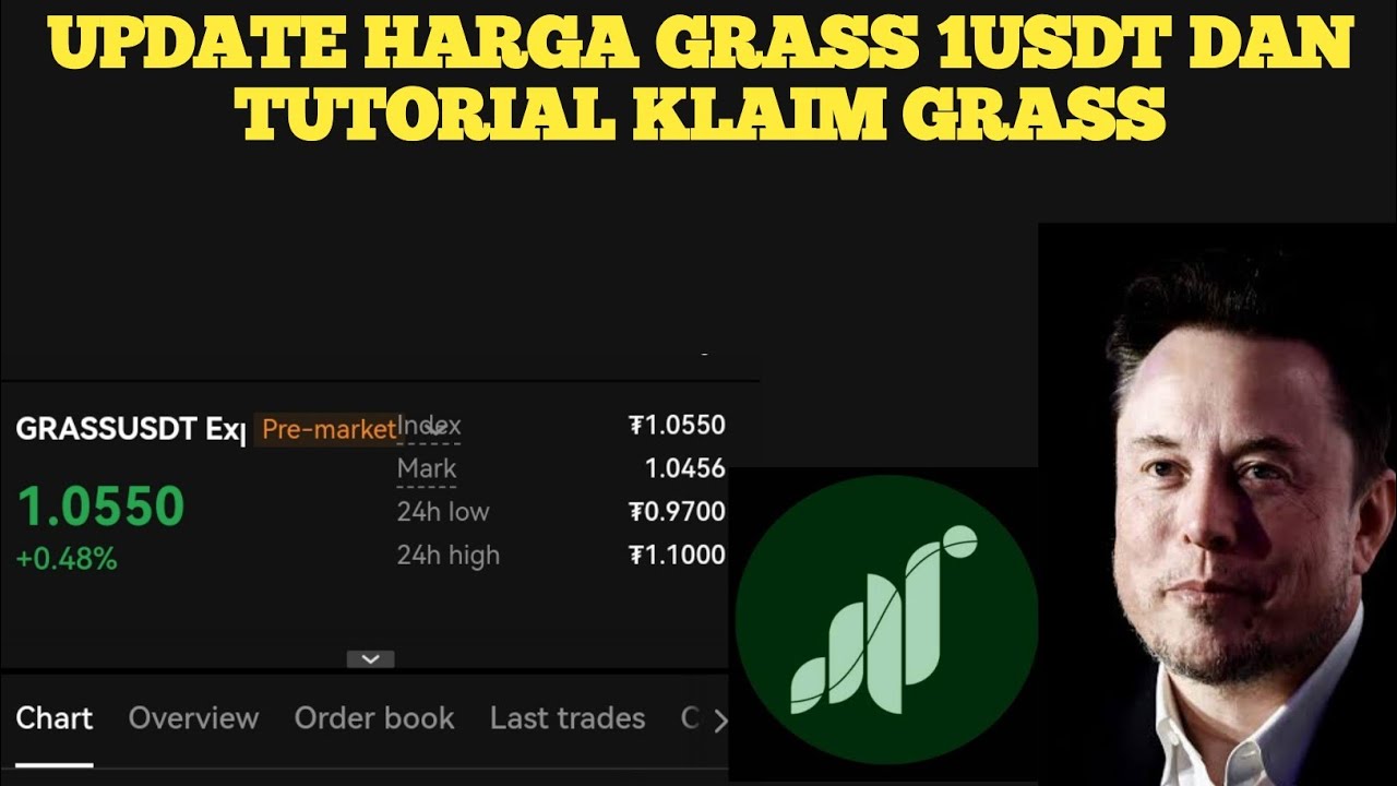 TUTORIAL CARA KLAIM KOIN GRASS, HARGA GRASS 1 USDT - YouTube