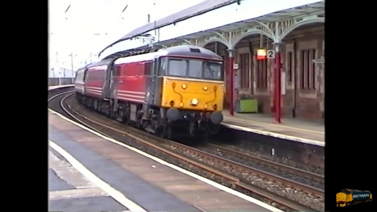 Virgin trains in Cumbria in 2001 - YouTube